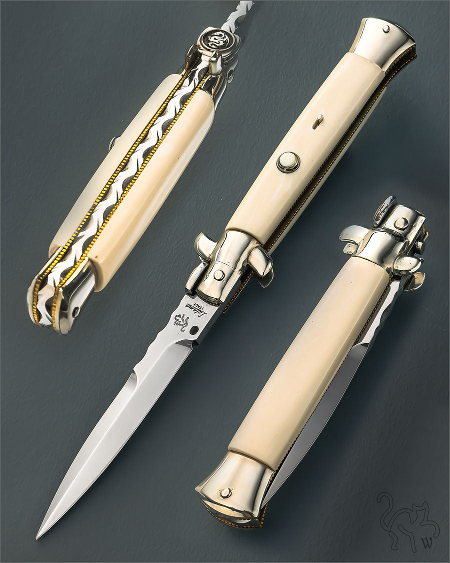 Walt's 23cm CUSTOM CLASSIC “Winter Dragon” Warthog Tusk Release Button ...